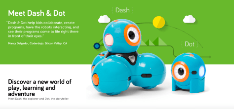 Dash and Dot - and Fitzgerald - Engage Their Minds