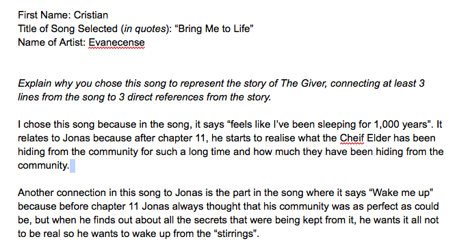 Formative Assessment with Music Lyrics – Engage Their Minds