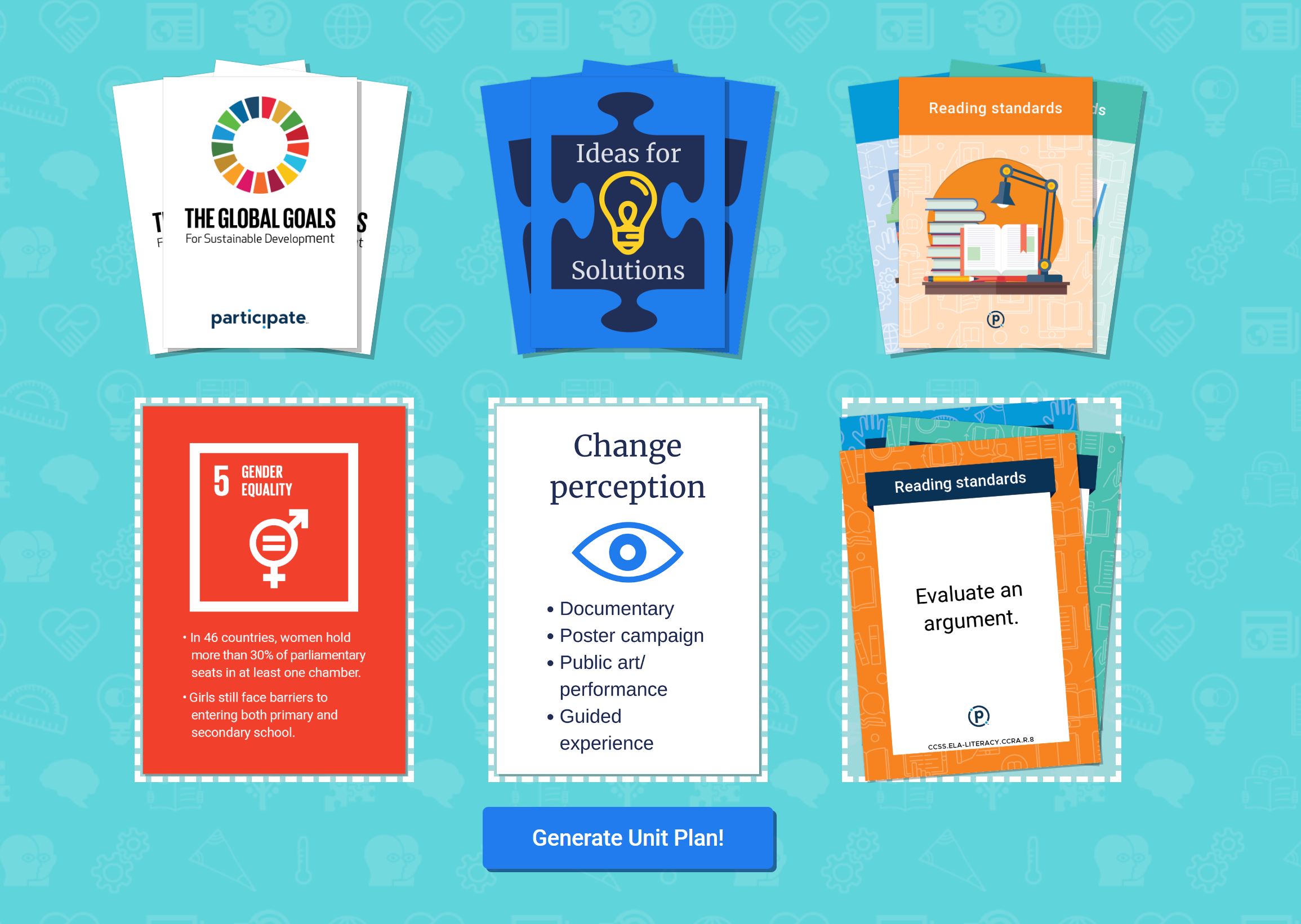 Unit Planning Game – Engage Their Minds