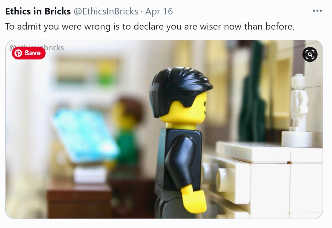 Ethics In Bricks Engage Their Minds