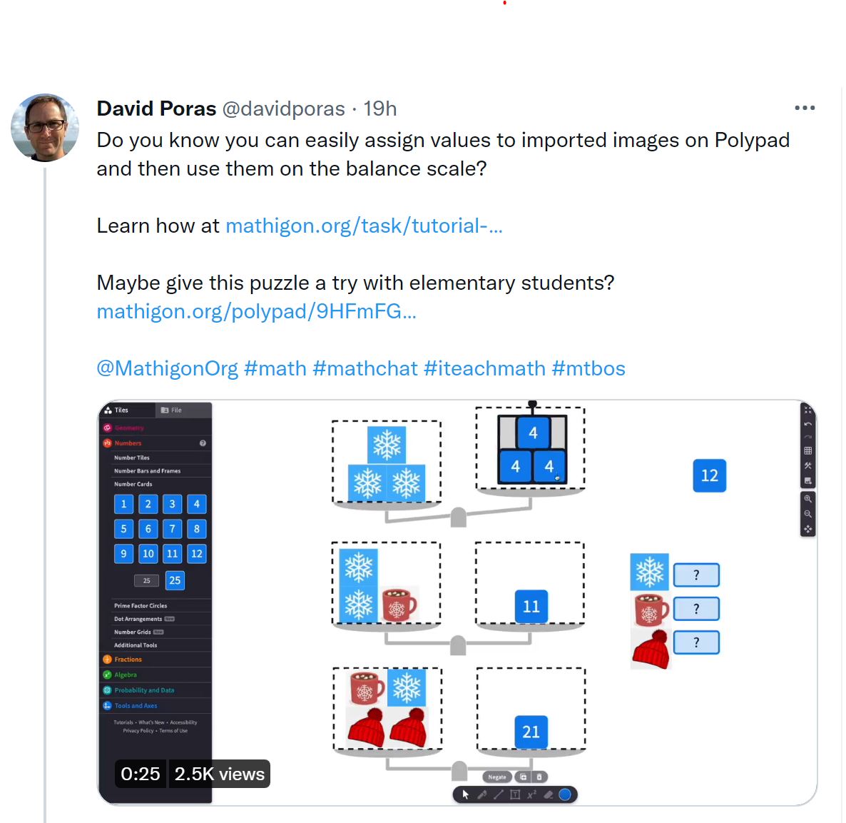 Make And Solve Balance Puzzles With Mathigon S Polypad Engage Their Minds