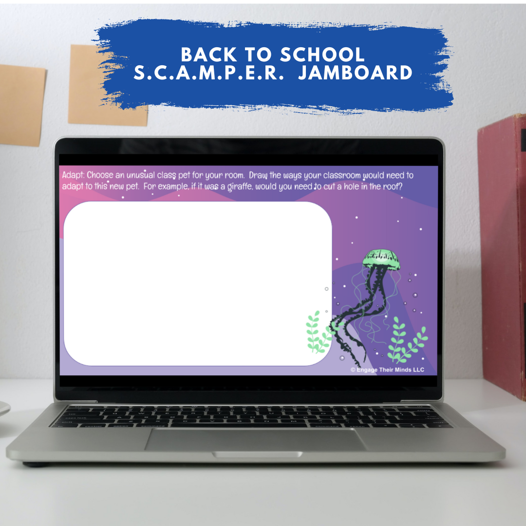 Back to School S.C.A.M.P.E.R. Jamboard - Engage Their Minds